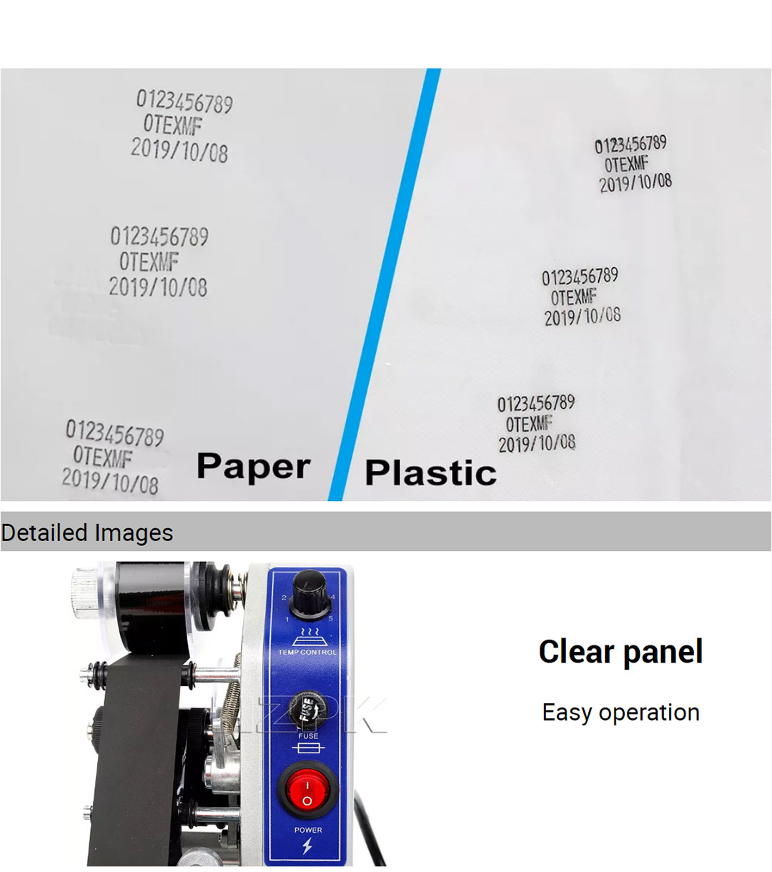 DY-8 manual coding machine – Zhejiang Haizhou Packing Machine Co., Ltd.