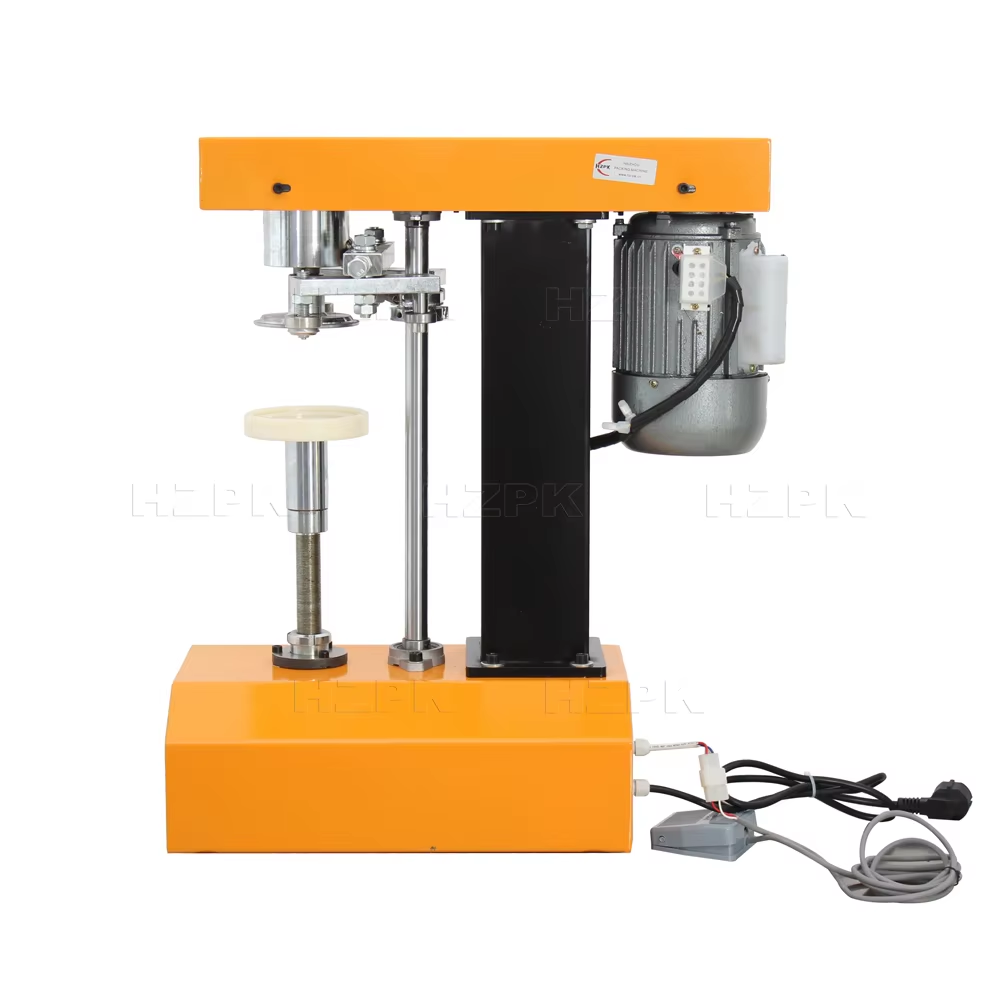 Semi automatic can sealing machine – Zhejiang Haizhou Packing Machine ...